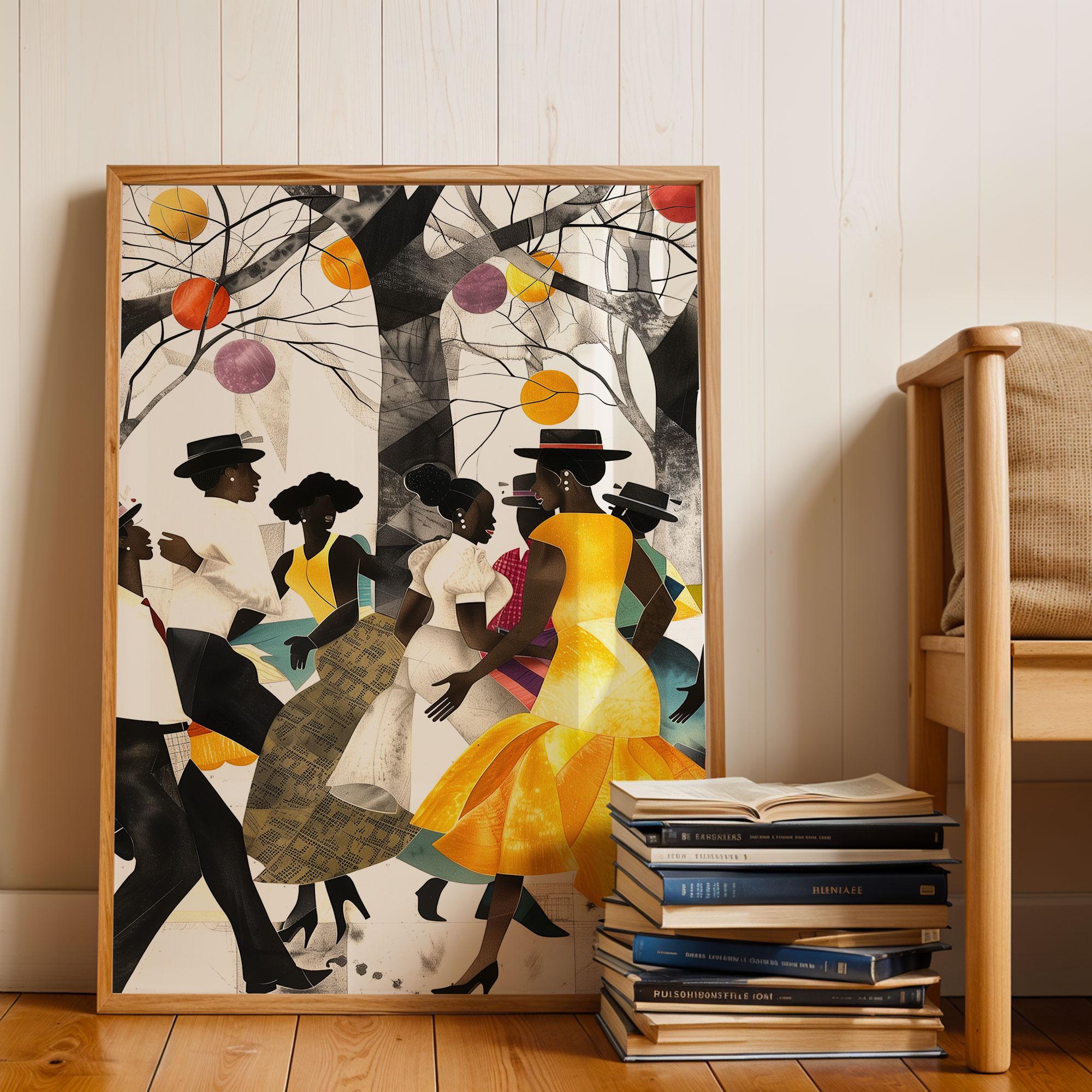 Juneteenth Party Celebration Art Print: Picnic in the Park - Style 15 ...