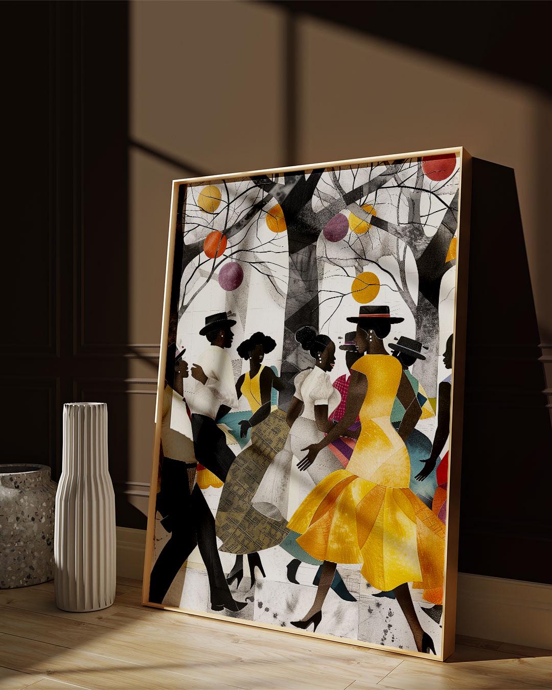 Juneteenth Party Celebration Art Print: Picnic in the Park - Style 15 ...