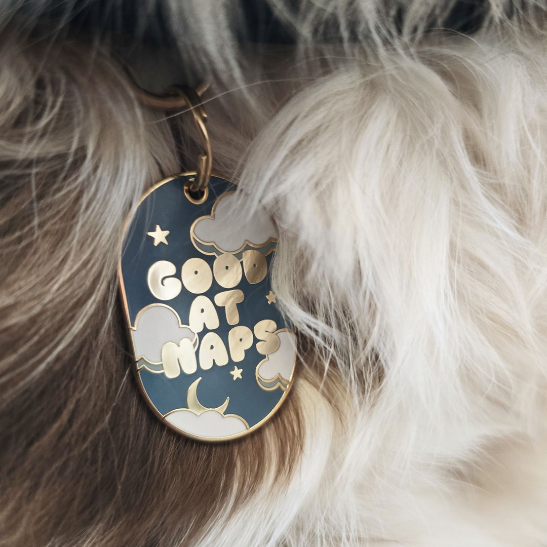 Dog Name Tag, Dog ID Tag, Funny Dog ID Tag, Personalised Dog ID Tag ...