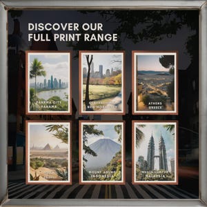 Buenos Aires Argentina Travel Wall Art, City Street Scene, Urban Architecture Poster, Latin ...