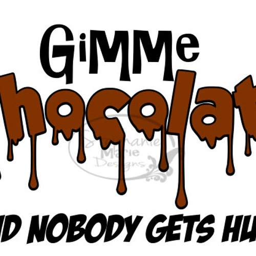 Chocolate SVG and Cut Files for Crafters - Etsy