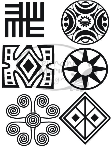 Craft Supplies And Tools Clip Art And Image Files Scrapbooking Adinkra Svg