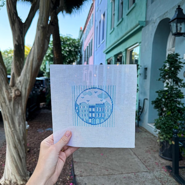 Rainbow Needlepoint - Etsy