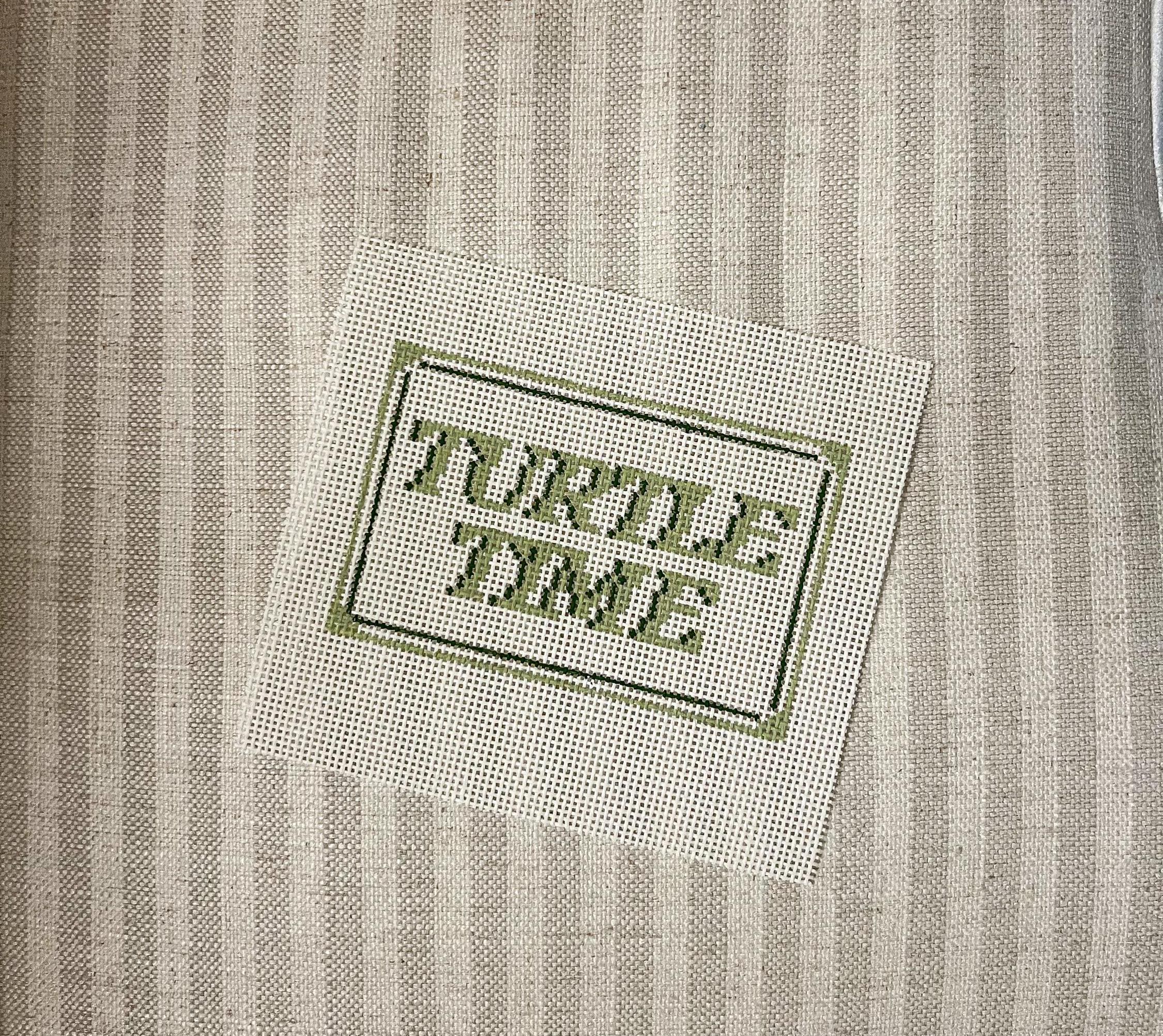 Turtle Time (real Housewives / Bravo Quote) Needlepoint Canvas - Etsy
