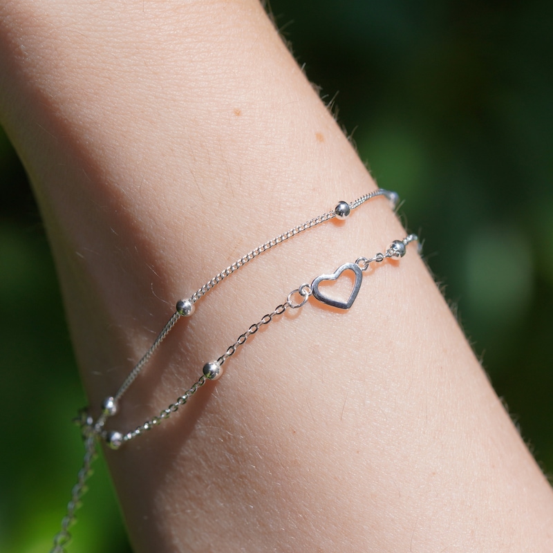 Heart Bracelet - Etsy