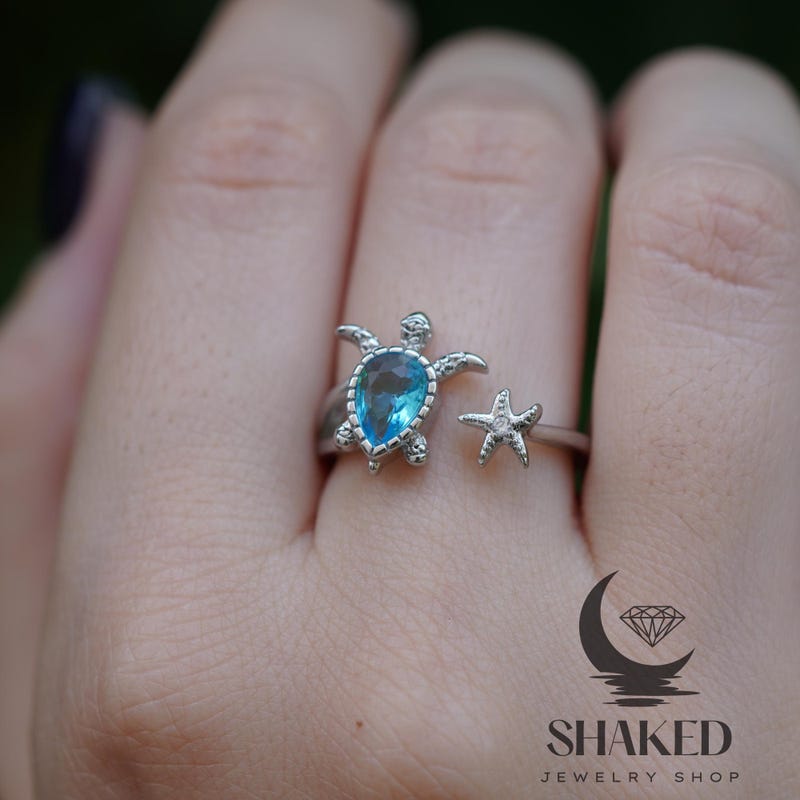 Turtle Ring - Etsy