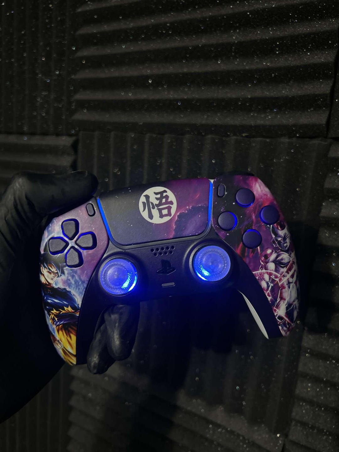 Anime Manga Good Vs Evil Custom Playstation 5 PS5 Dualsense Controller ...