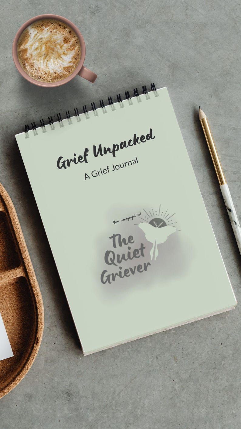 Printable Grief Journal: Prompts, Rituals, Affirmations (PDF Download ...