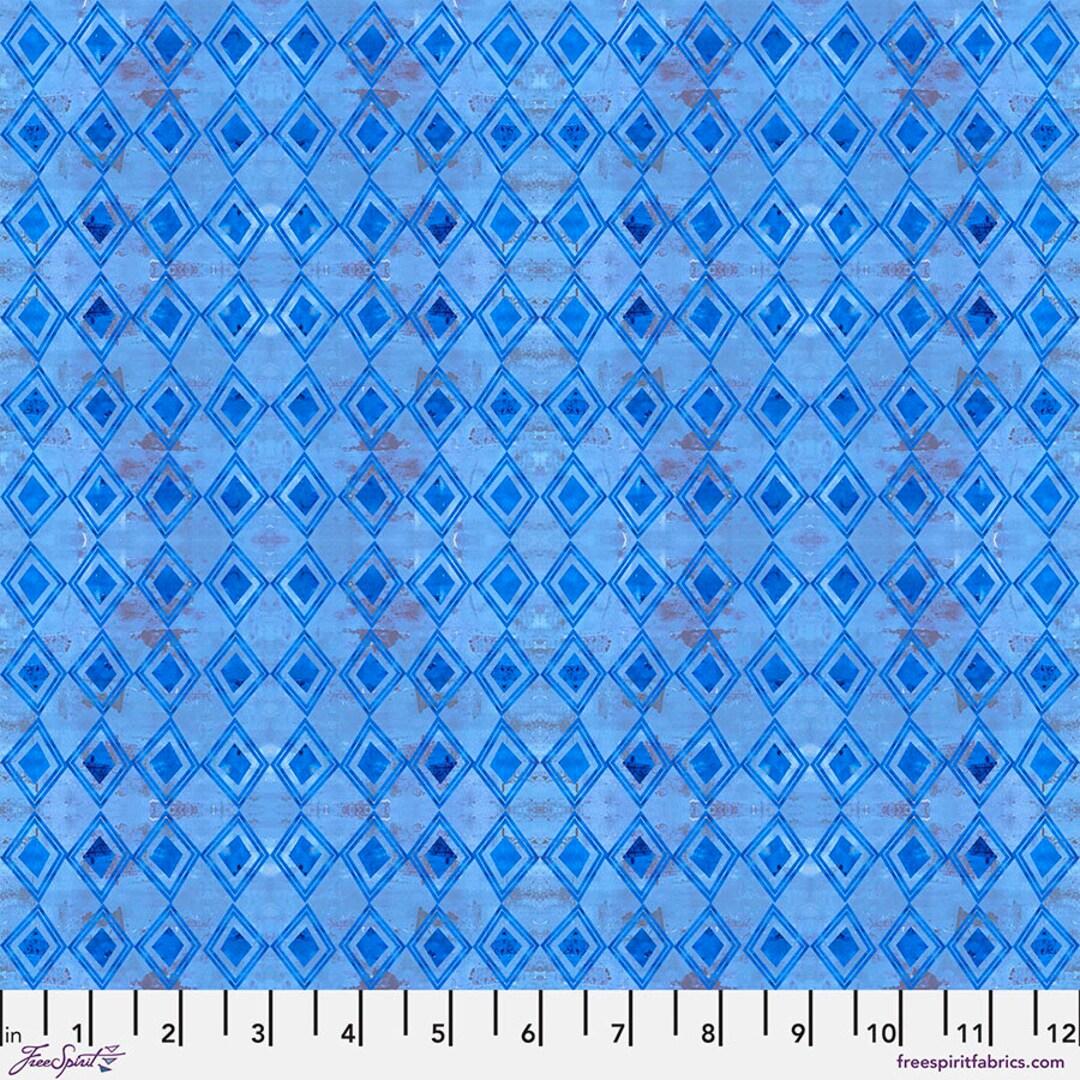 Free Spirit Sarah Sczepanski Sublime Summer Set Sail Blue Fabric by the ...