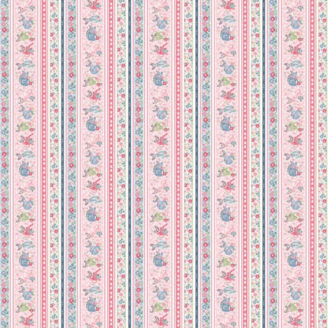 Studio E Fancy Cats 5297-27 Border Stripe Cotton Fabric by Yard - Etsy