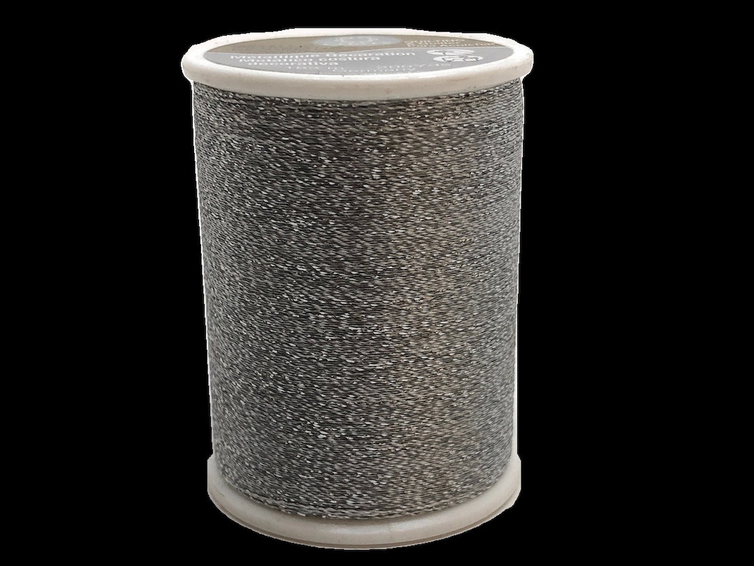 Coats Metallic Silver Sewing Quilting Embroidery Thread 200 Yds. - Etsy