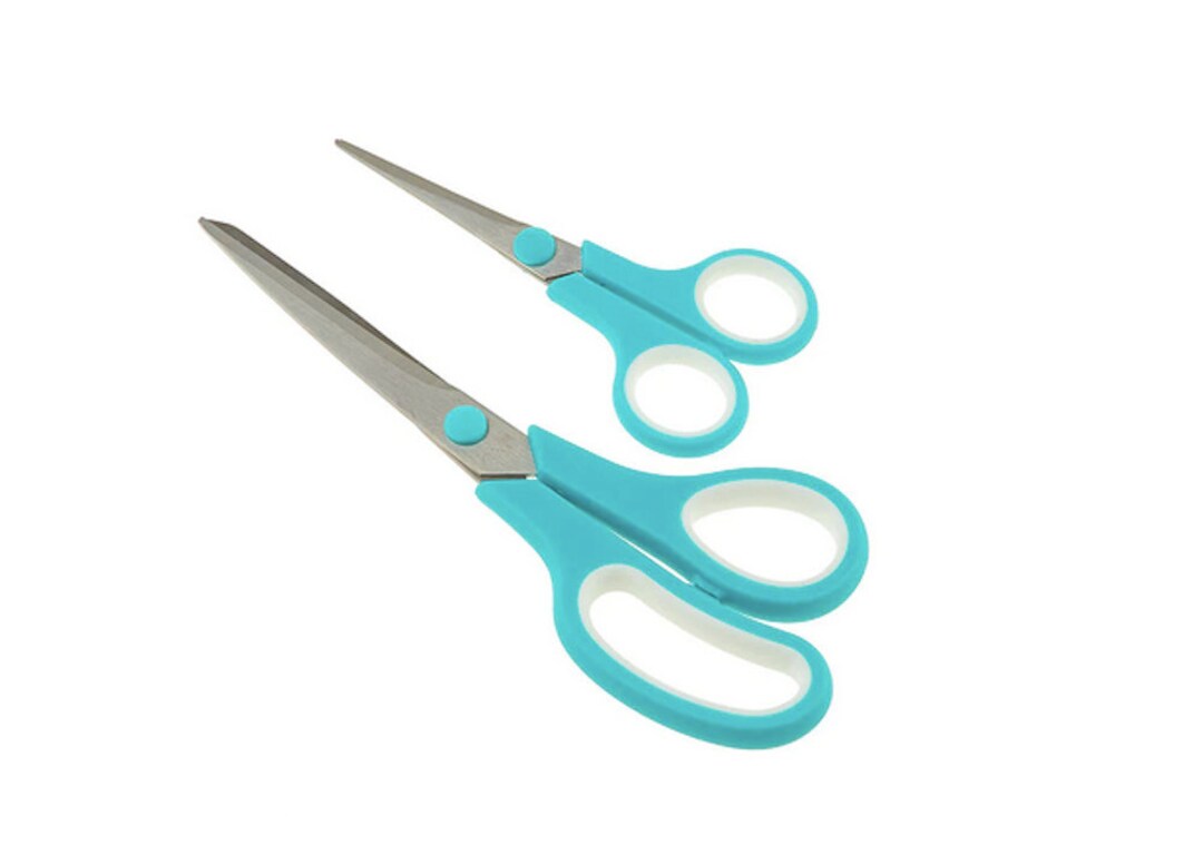 Allary 2 Pack Ultra Sharp Premium Fabric Scissor Set W/ Comfort Handles ...