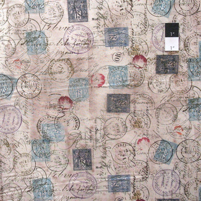 Tim Holtz Fabric - Etsy