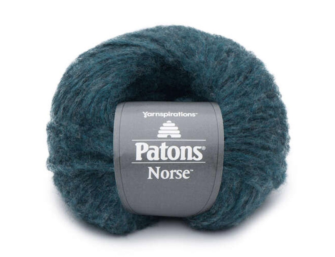 Patons Norse Teal Blue 100g Knitting & Crochet Yarn - Etsy