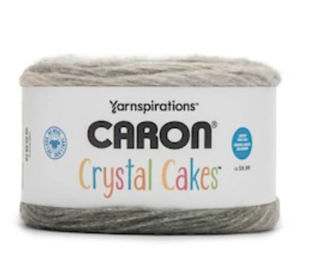 Caron Crystal Cakes Shea Butter Acrylic Blend Knitting & Crochet Yarn ...