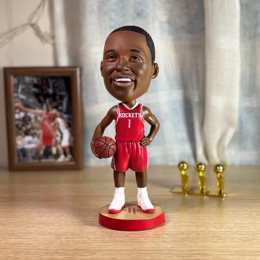 Tracy Mcgrady “t-mac” Houston Rockets NBA Bobblehead Christmas Gift ...