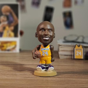 Kobe Bryant Los Angeles Lakers NBA Bobblehead – Shakeable Head, Premium ...