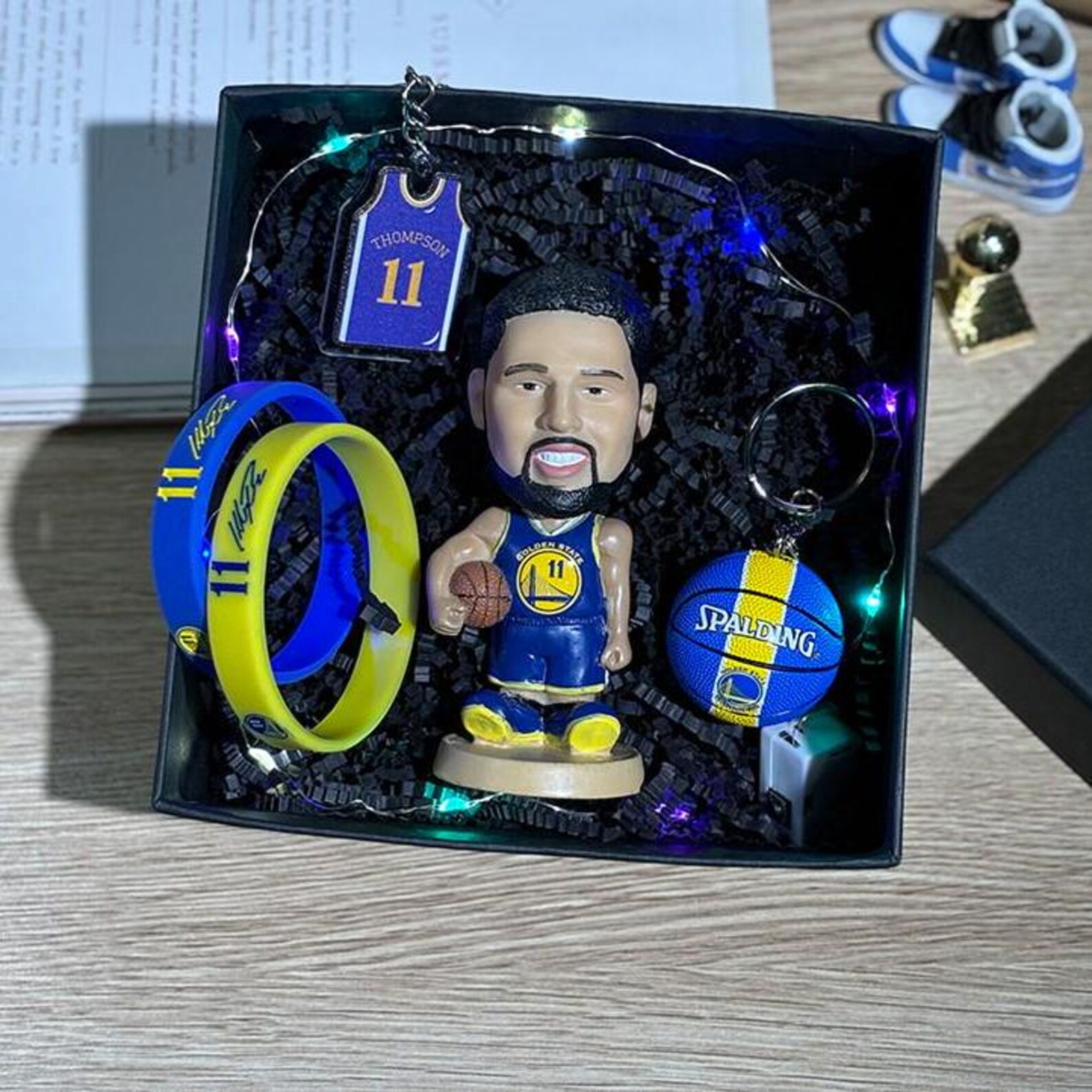 Unique Gift for Him | Basketball Gift Set for NBA Fans - Bobblehead ...