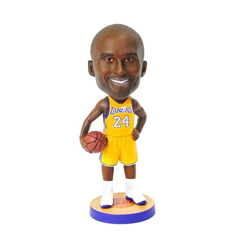Kobe Bryant Los Angeles Lakers NBA Bobblehead – Shakeable Head, Premium ...
