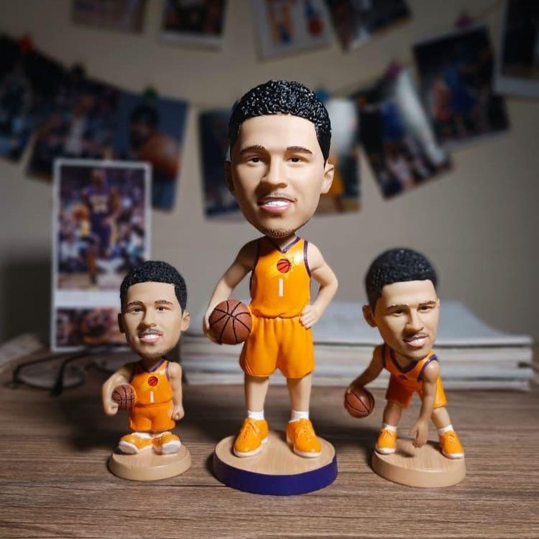 Devin Booker Suns NBA Bobblehead Collection Christmas Gift • Iconic ...