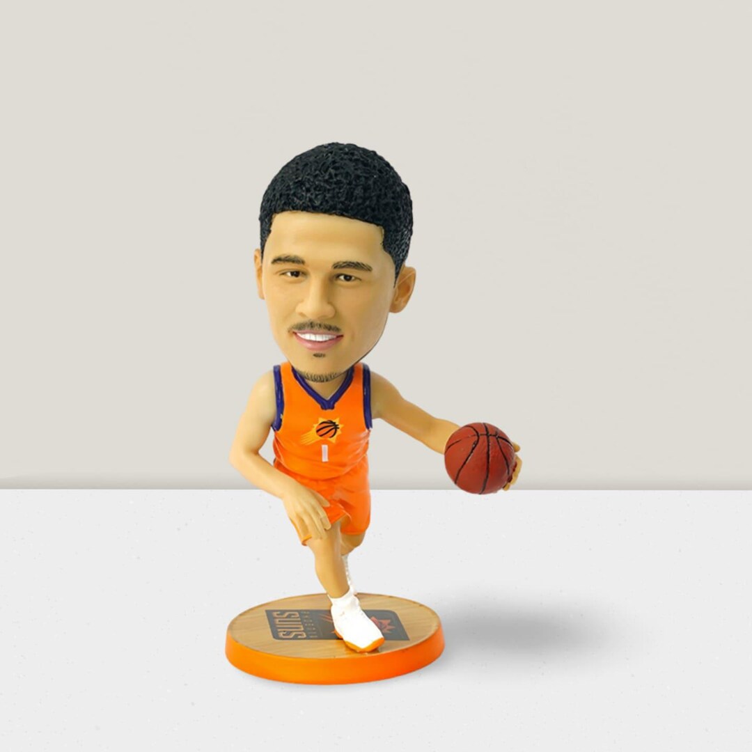 Devin Booker Suns NBA Bobblehead Gift Set 12cm Christmas Gift • Iconic ...