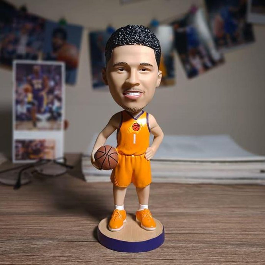 Devin Booker Figurine Phoenix Suns 10cm NBA Mini Resin Collectible ...