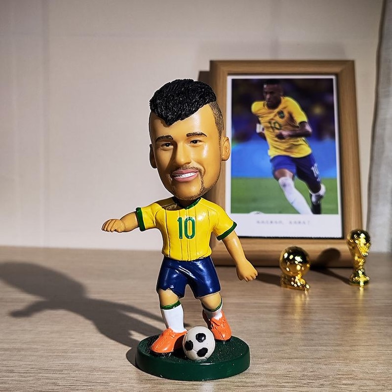 FIFA World Cup Soccer Bobblehead • Cristiano Ronaldo, Messi, Mbappé ...