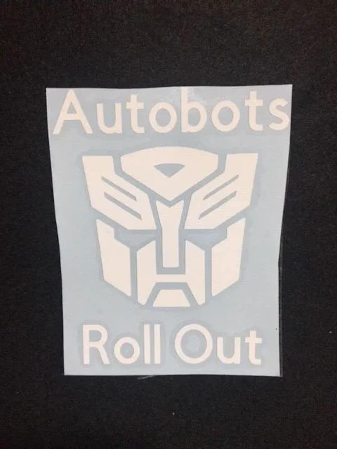 Autobots Roll Out Car Decal - Etsy