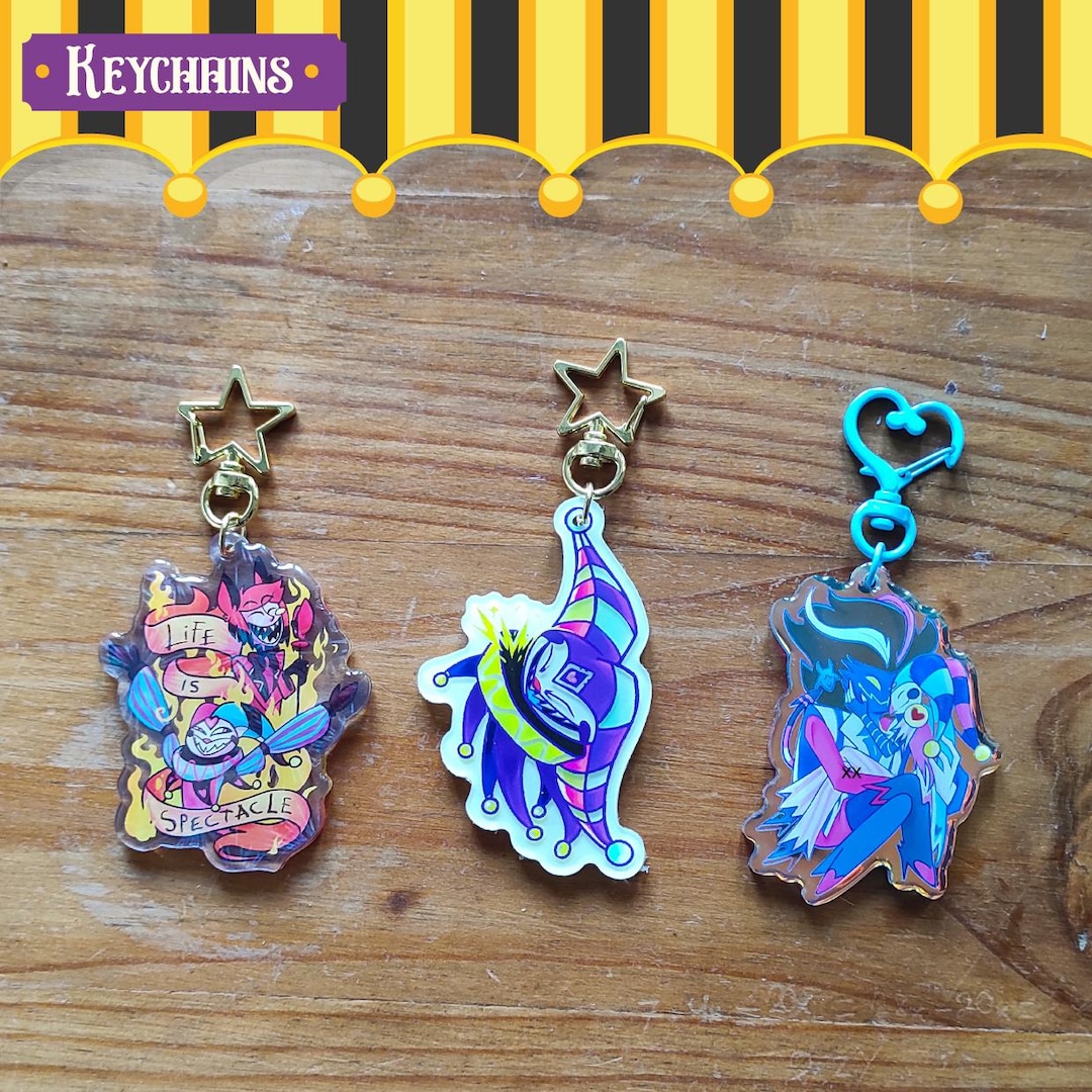 Helluva Boss Keychains - Etsy