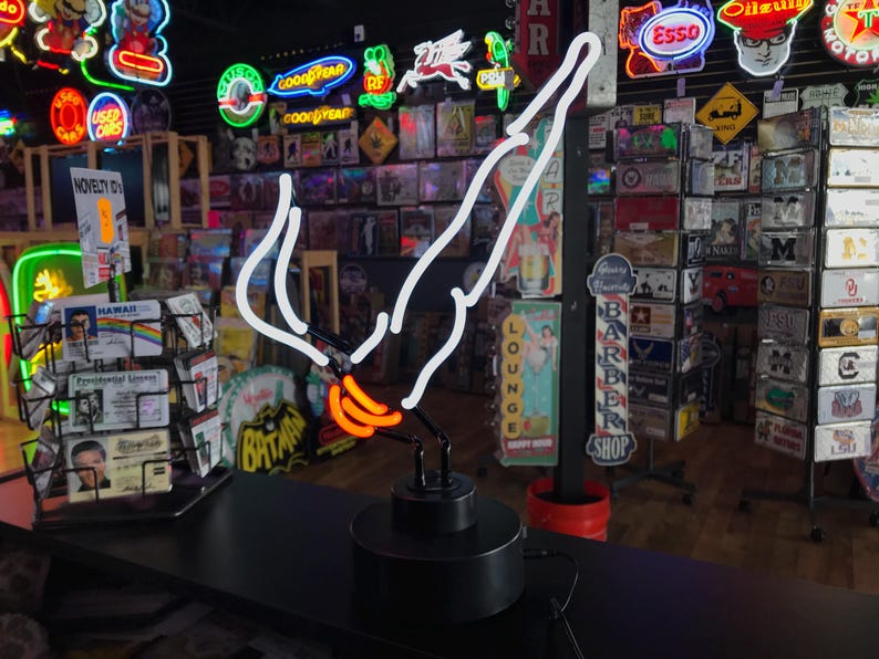 Smoking Joint Neon Sign GLASS NEON Adult Stoner Gifts Light up Sign ...