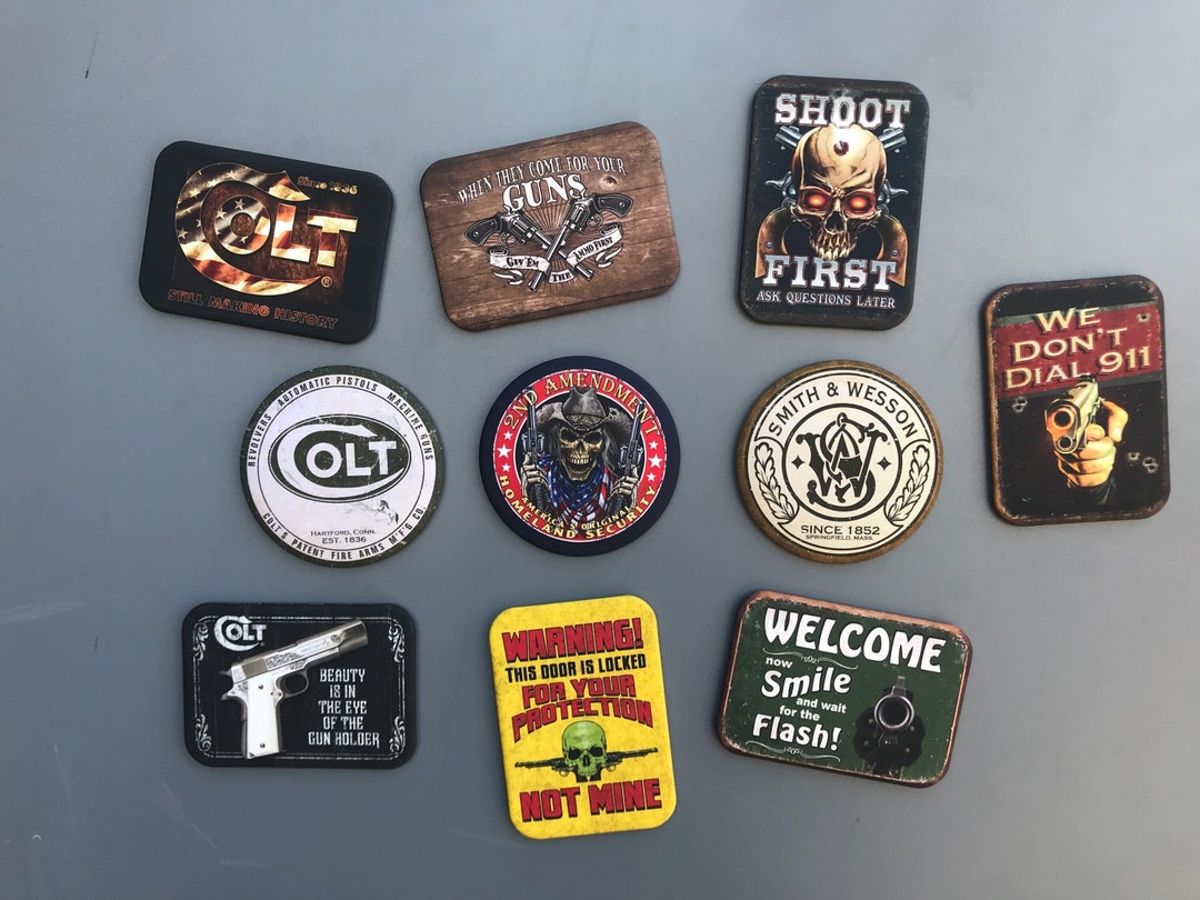 Smith and Wesson Firearms Fridge Magnet SW Gun Refrigerator Magnets ...