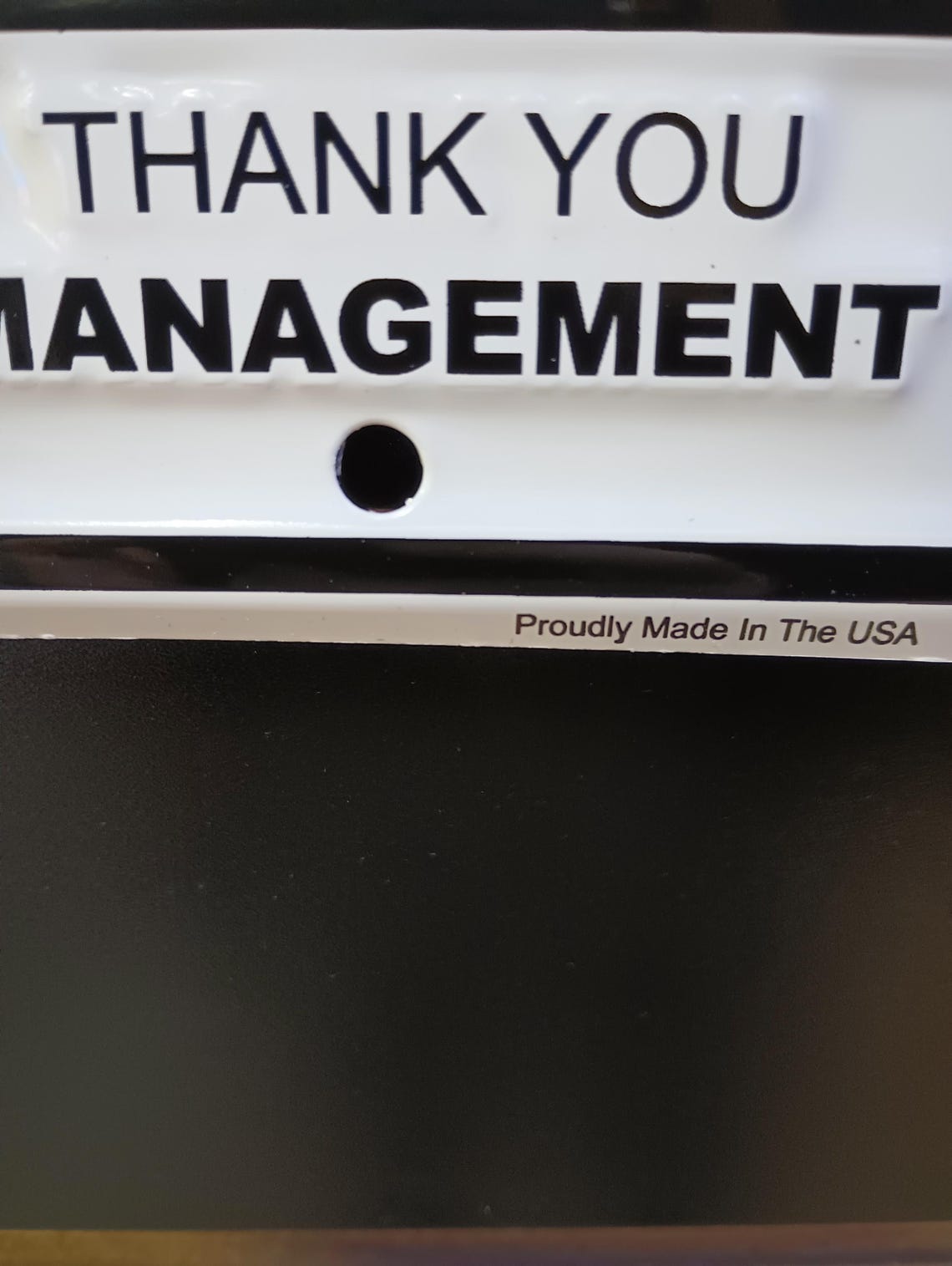 Funny Office Signs Company Policy Sign Funny Gift for Boss Gift for ...