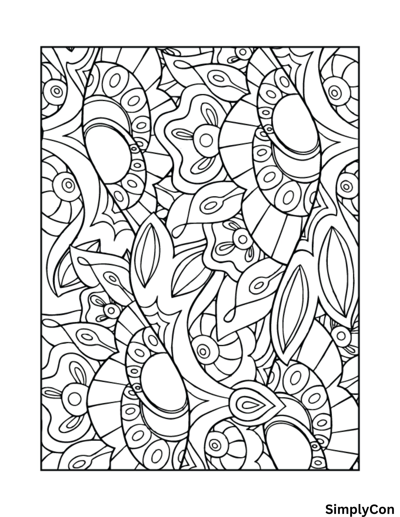 70 Pages Mandala Magic: A Coloring Journey - Etsy