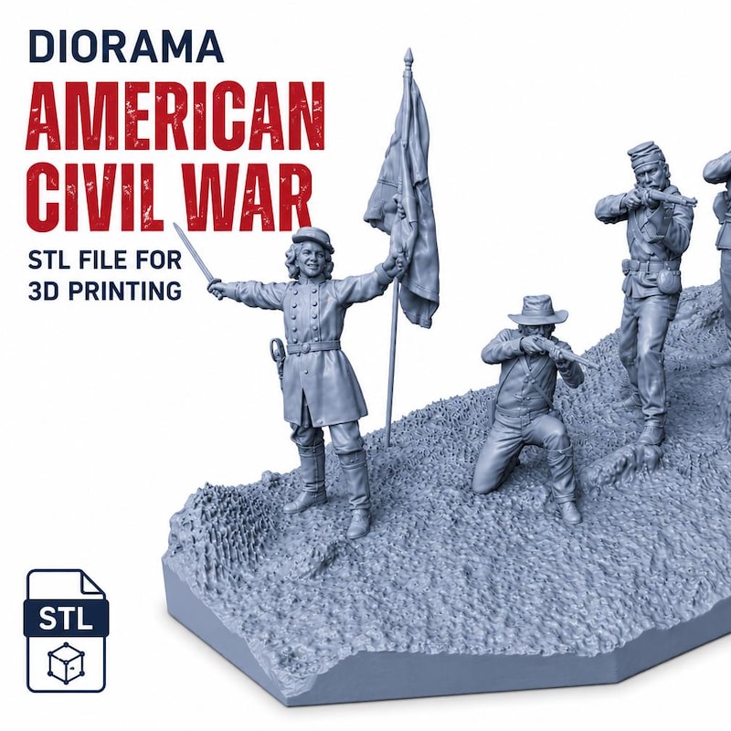 Military Dioramas Civil War - Etsy