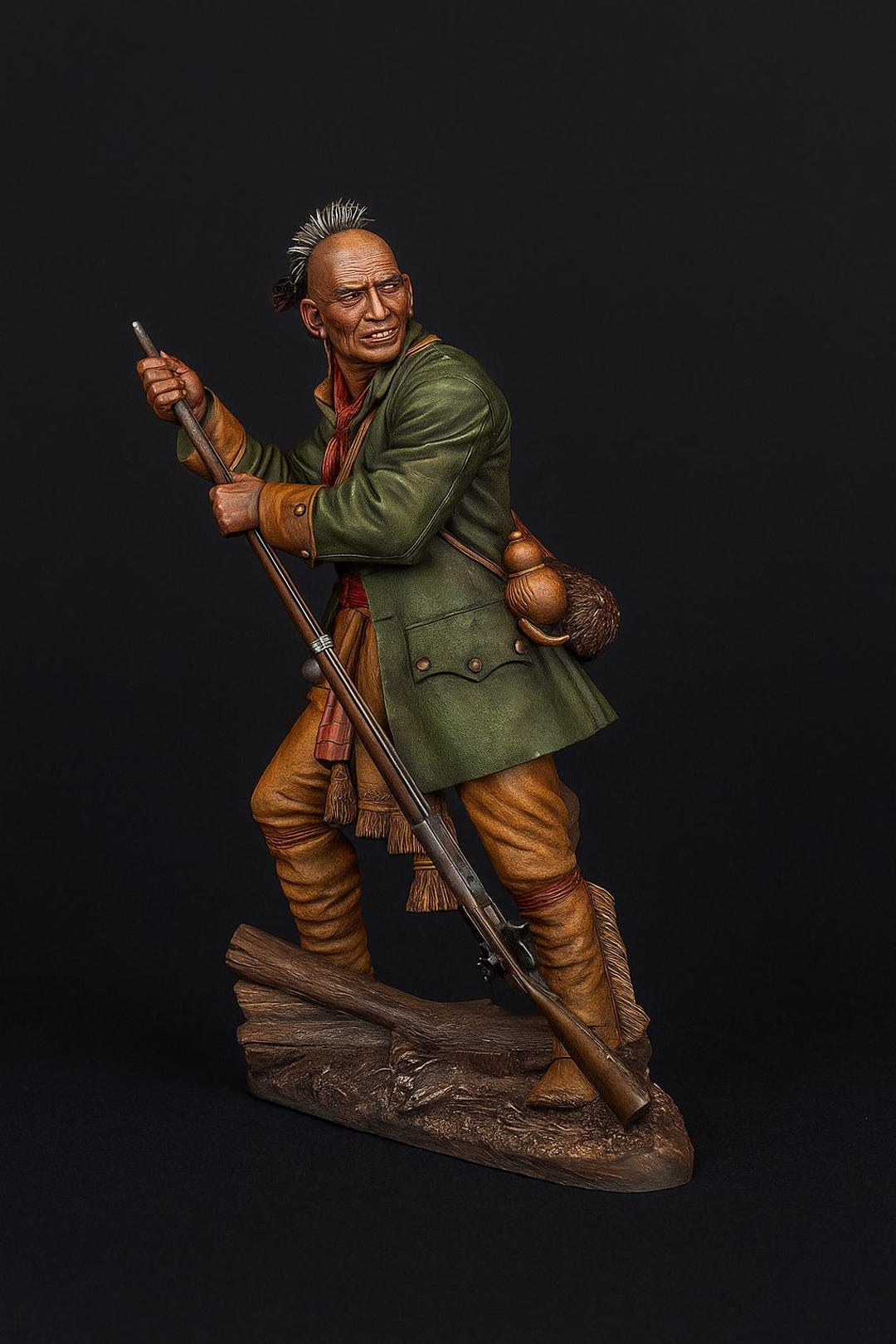 Indian Warrior 3D Model STL | Native American Figure for 3D Printing ...