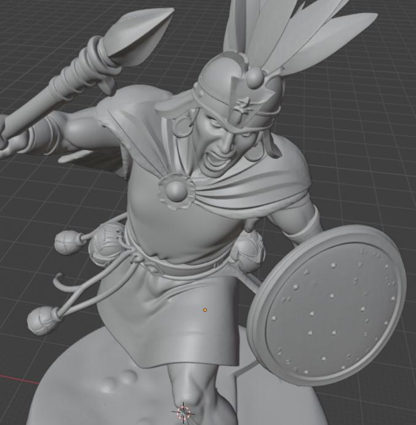 Inca Warrior With Spear STL File | Ancient Incan Fighter | 3D Printable ...