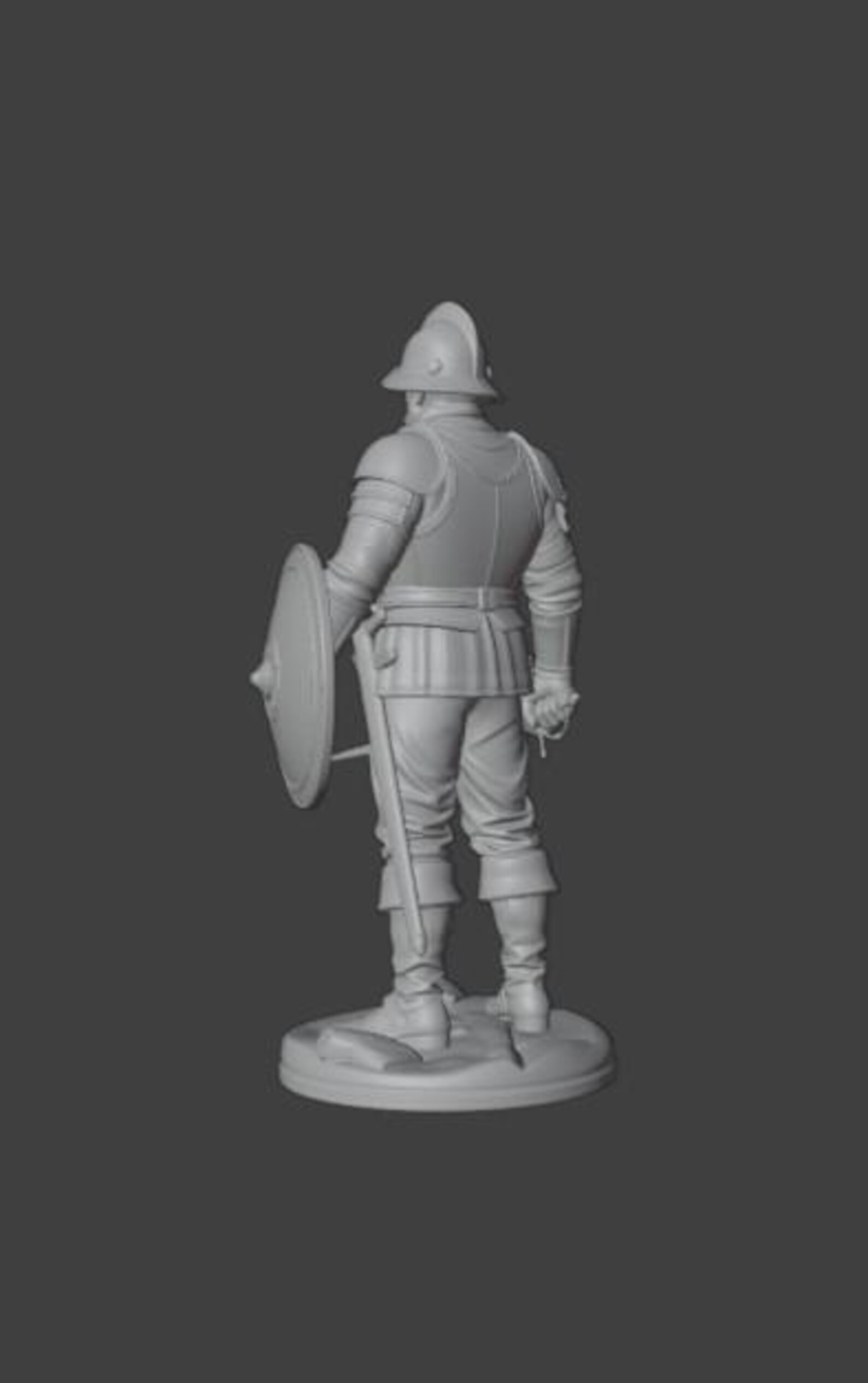 Conquistador STL File | 3D Printable Historical Miniature | Spanish ...