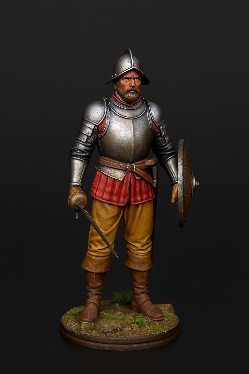 Conquistador STL File | 3D Printable Historical Miniature | Spanish ...