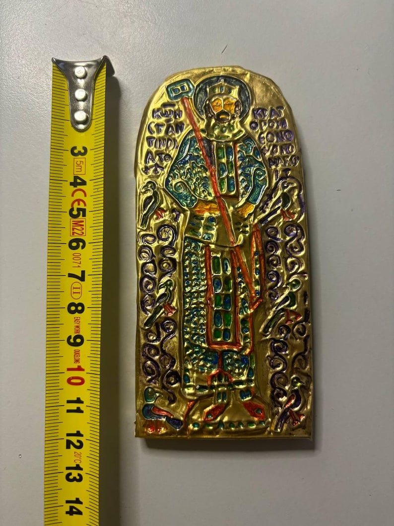 Crown of the Byzantine Emperor Constantine IX Monomachos. Copy of the ...