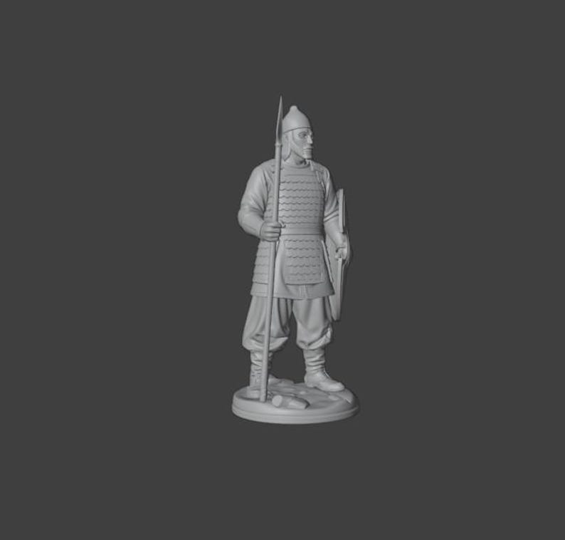 Persian Immortal Warrior STL File – Ancient Achaemenid Guard 3D ...
