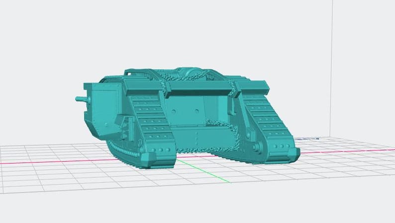 WW1 Tank STL – World War I 3D Printable Model - Etsy