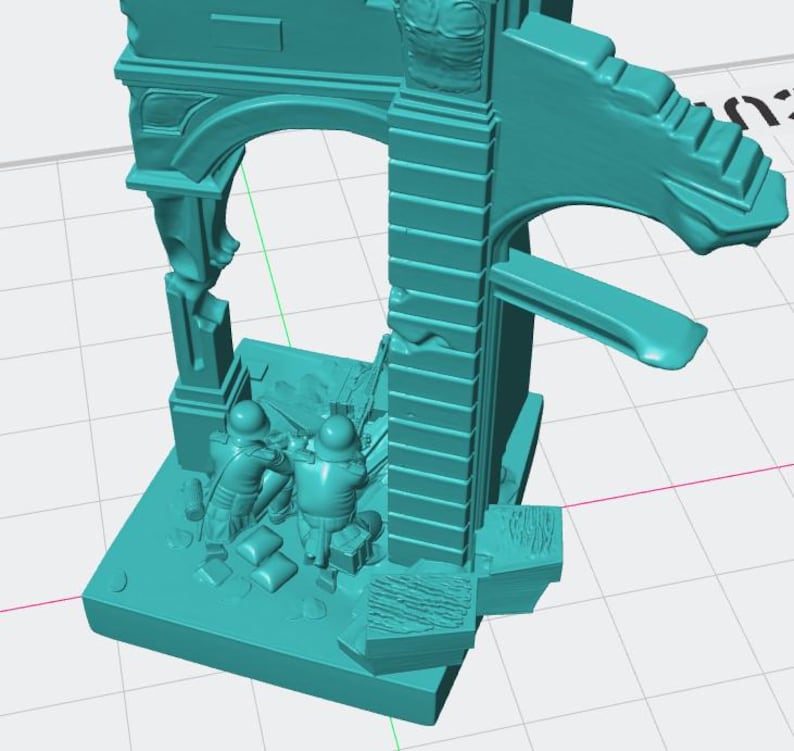 Diorama di soldati tedeschi della seconda guerra mondiale STL ...