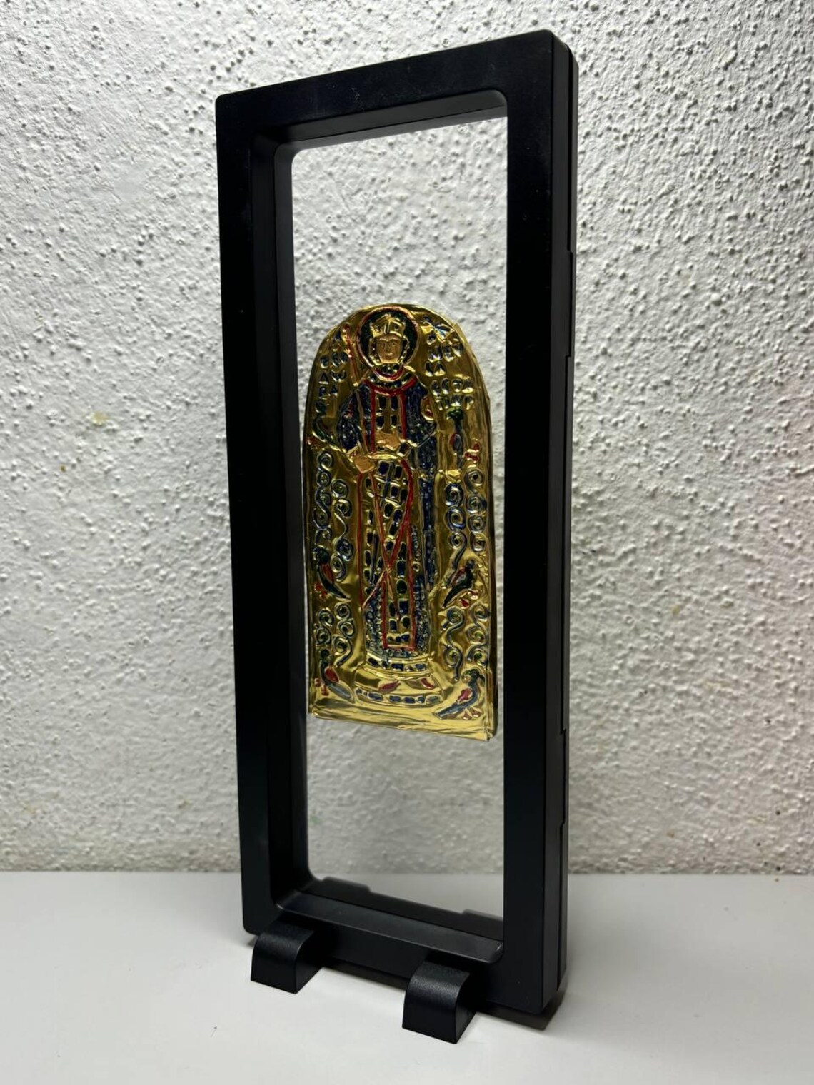 Crown of the Byzantine Emperor Constantine IX Monomachos. Plate ...