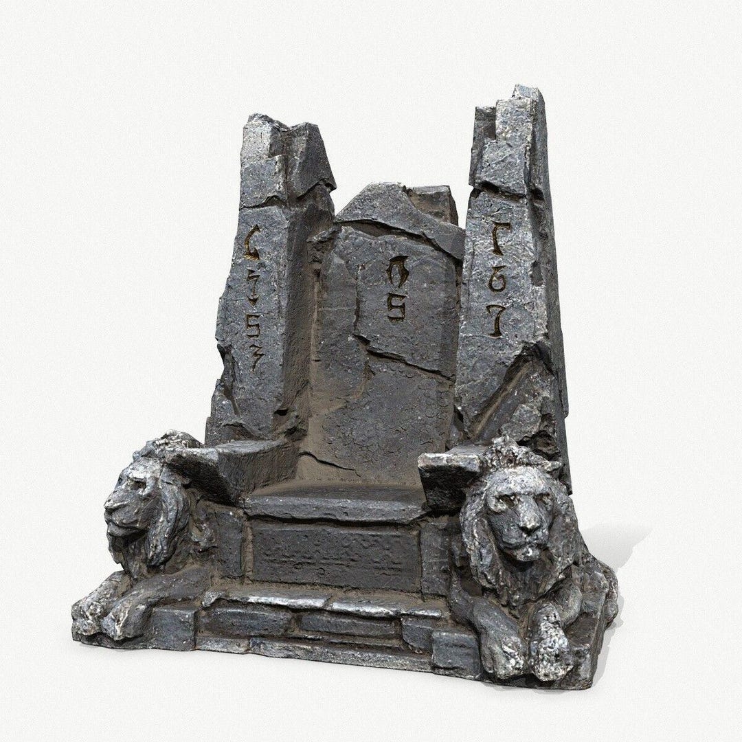 Stone File for Throne - STL 3D Printing - Etsy