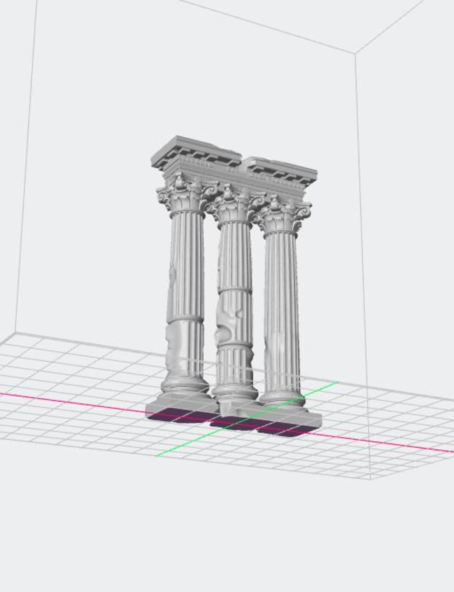 Ancient Roman Columns STL for 3D Printing - Etsy