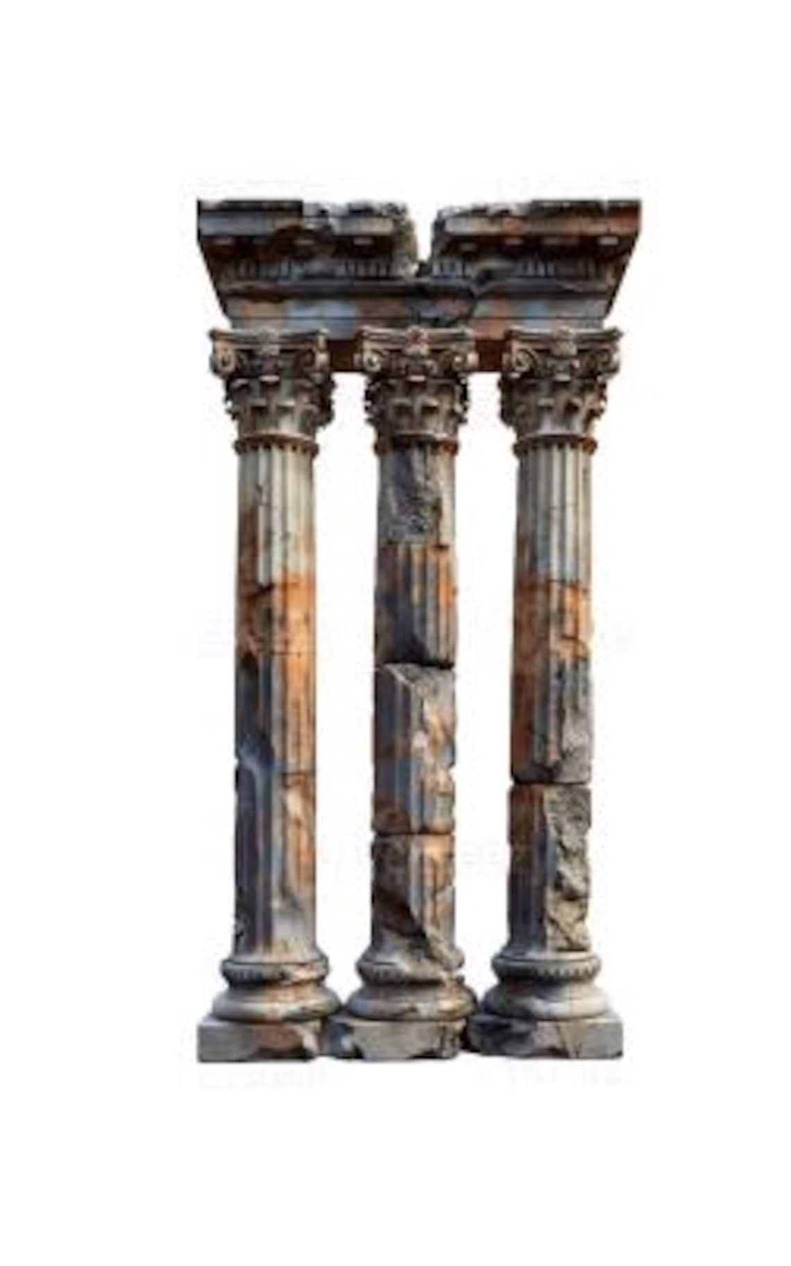 Ancient Roman Columns STL for 3D Printing - Etsy