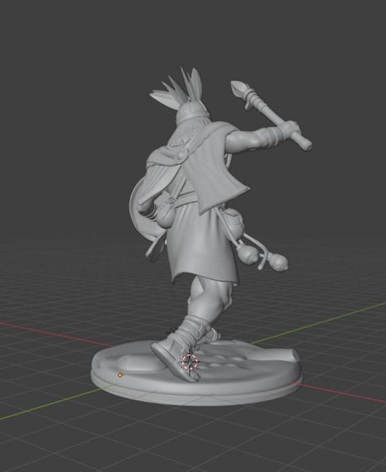 Inca Warrior With Spear STL File | Ancient Incan Fighter | 3D Printable ...