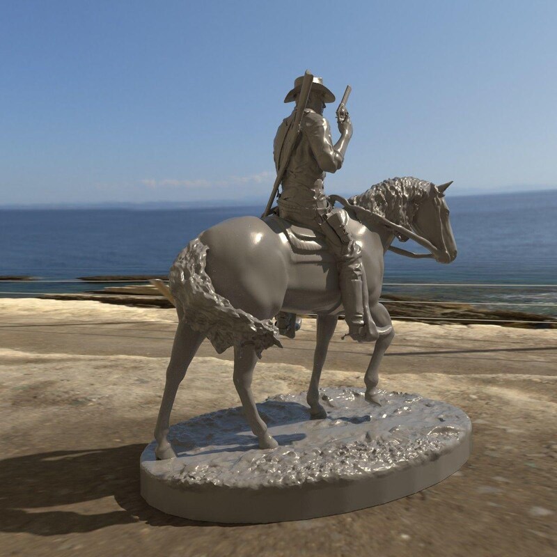 Arthur Morgan Figure - Etsy