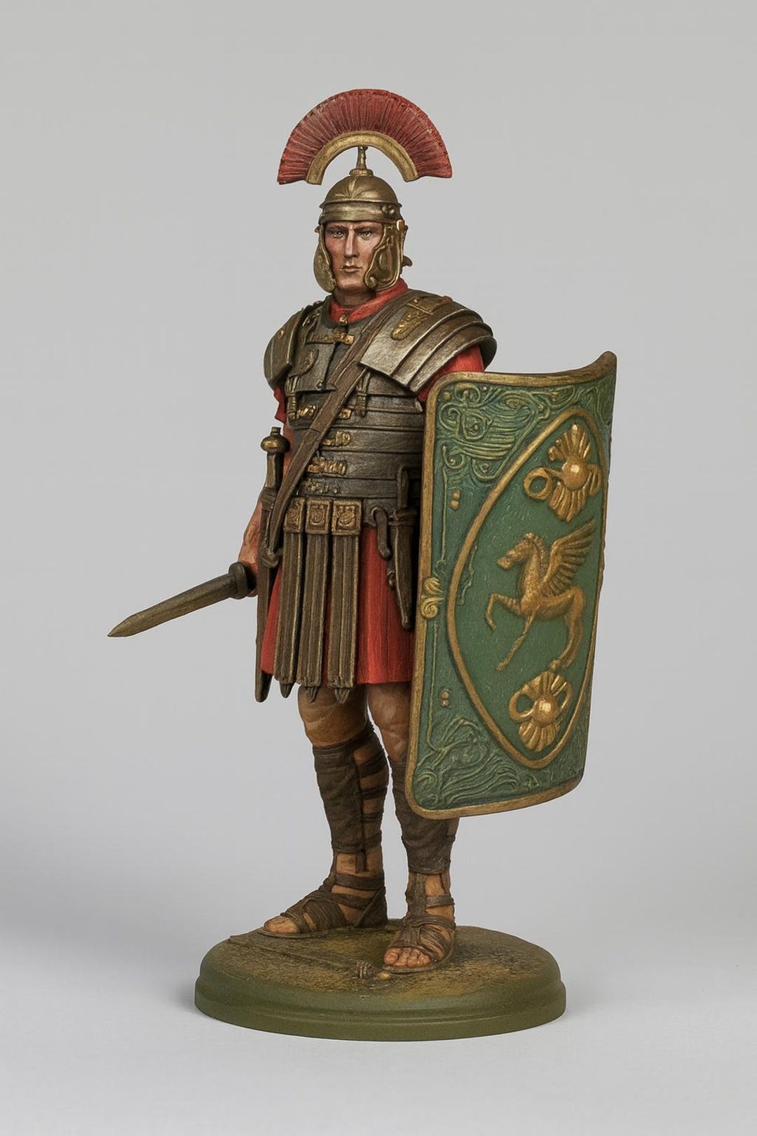 Roman Legionary Soldier STL File | Ancient Rome Miniature | 3D Printing ...