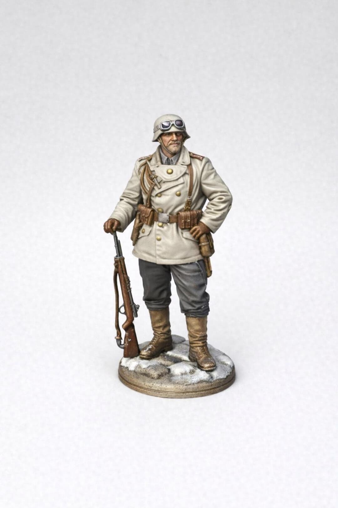 German WWII Winter Soldier STL Figure – 75mm Scale – World War II ...